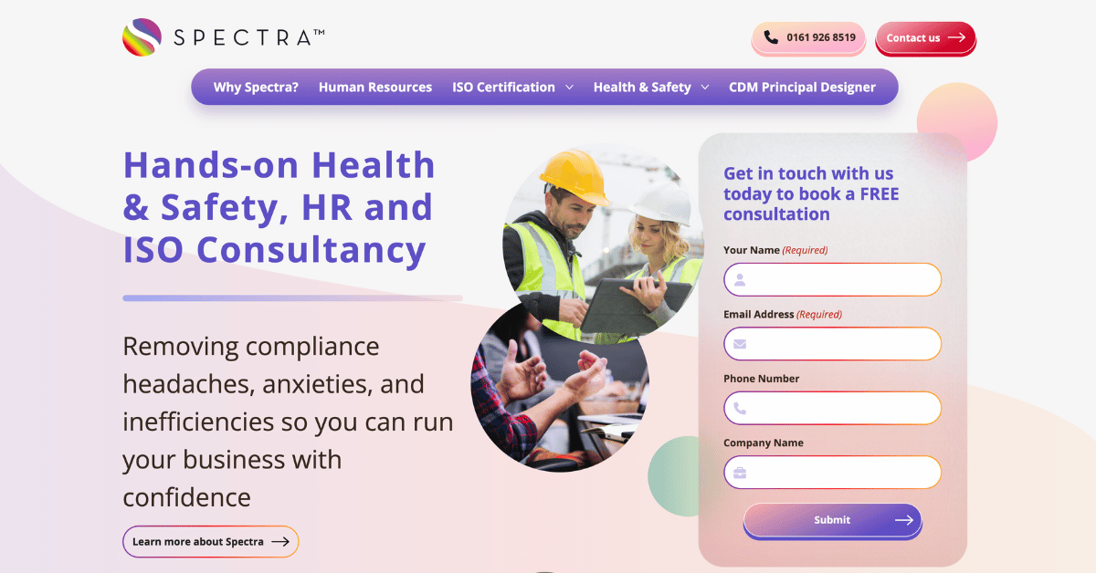 The Spectra Group | Health and Safety, HR & ISO Consultancy